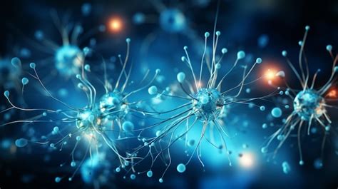 Premium Ai Image Neural Connections Hd K Wallpaper Stock