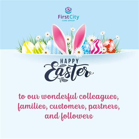 🐰🐣🐥wishing A Happy Easter To All Of Our Wonderful Colleagues Families