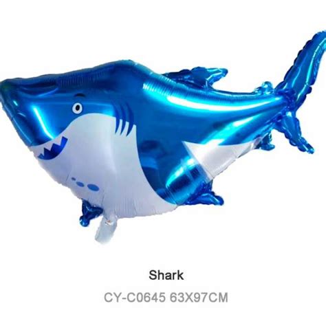 Jual Balon Foil Baby Shark Jumbo Balon Foil Ikan Hiu Jumbo Shopee Indonesia
