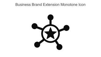 Business Brand Extension Monotone Icon In Powerpoint Pptx Png And Editable Eps Format PPT