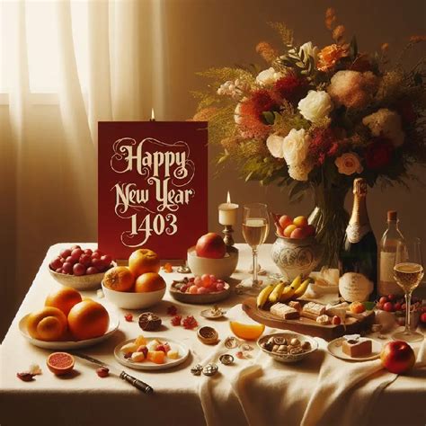 مجموعه عکس نوشته تبریک نوروز و سال 1403 با زبان انگلیسی