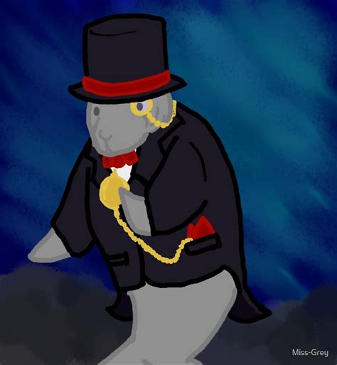 Dapper Dandy Manatee By Miss Grey Redbubble