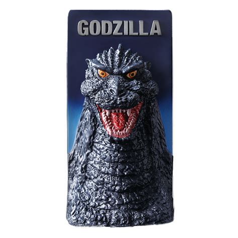 玩具研究中心deagostini 平成哥吉拉 頭像 Godzilla哥吉拉 面紙盒 背面面紙盒無加蓋7月預購 蝦皮購物