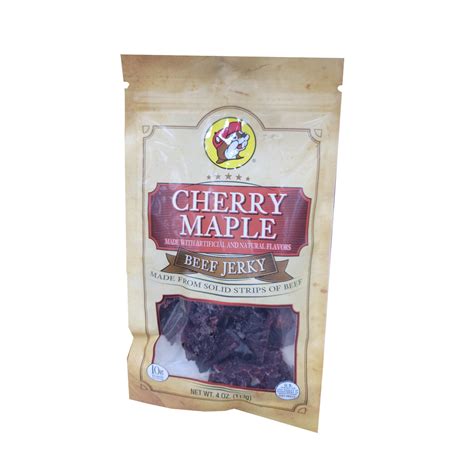 Buc Ees Cherry Maple Beef Jerky 4oz Little Piece Of Home