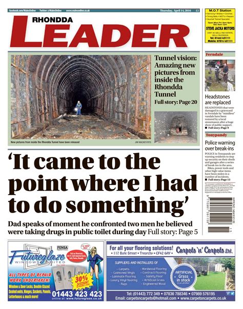 Rhondda Leader 2016 04 14