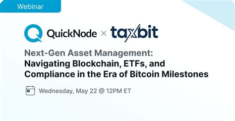 Quicknode ⚡ On Linkedin Are You An Asset Manager Compliance Officer