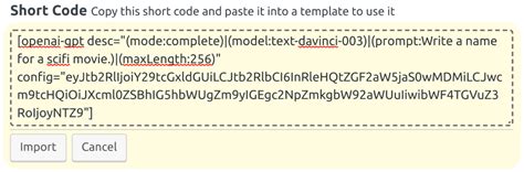 12 9 1 OpenAI GPT Short Code WP Content Crawler 1 14 0 Documentation