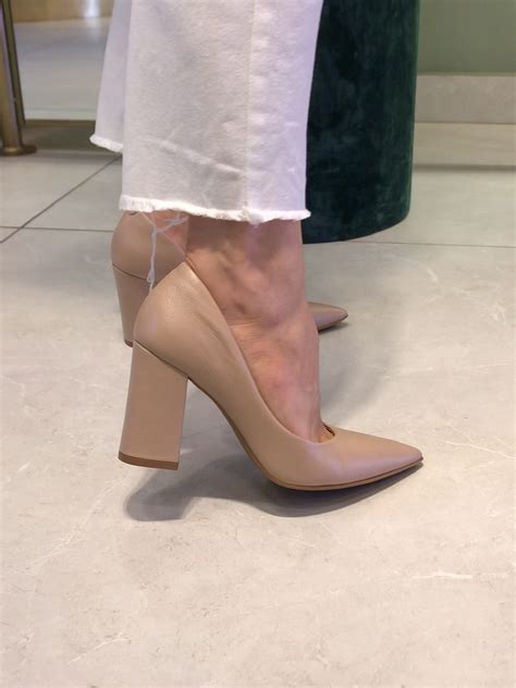 Scarpin Couro Legítimo Penelope Nude