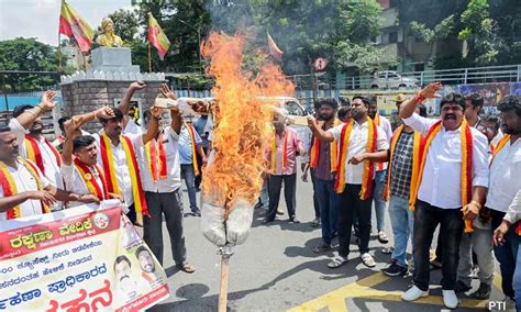 Karnataka Farmers Protest Bengaluru Shutdown Over Cauvery Water Release
