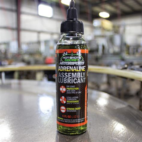 Adrenaline® Assembly Lubricant 4oz Hot Shots Secret