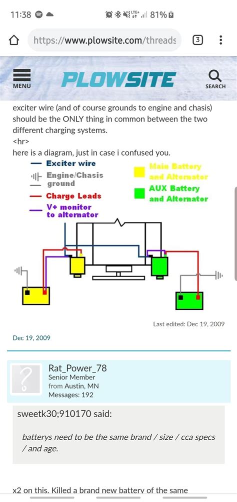 Dual Alternator Wiring Diagram Wiring Diagram