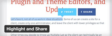 How To Add Select Text And Share Feature For More Traffic