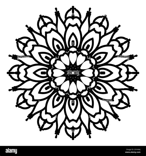 New Colorful Mandala Design Stock Vector Image And Art Alamy