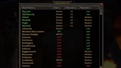 Wow Classics Realm Population Numbers Are Relative Which Explains Why