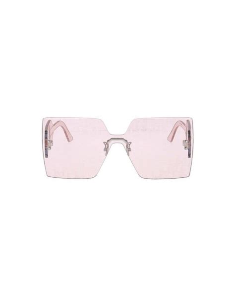 Dior Diorclub M5u Square Sunglasses In Pink Lyst