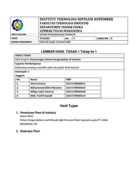 Hp Flash Separator Pdf