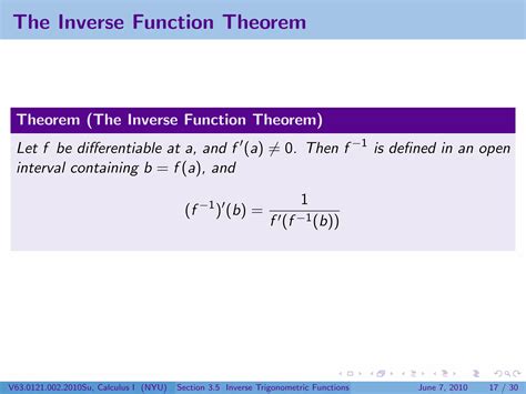 Lesson 16 Inverse Trigonometric Functions Ppt