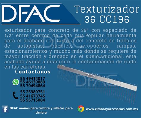 Texturizador Para Concreto De