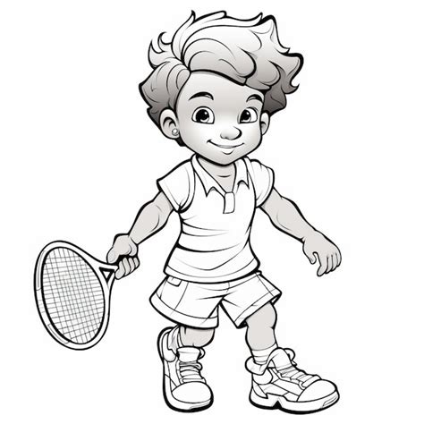 Images de Dessin Tennis Enfant Téléchargement gratuit sur Freepik