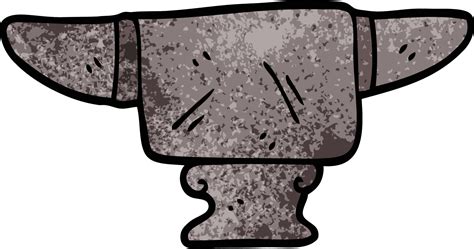 cartoon doodle heavy old anvil 12192038 vector art at vecteezy