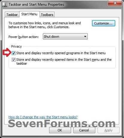 Start Menu Change Height Tutorials