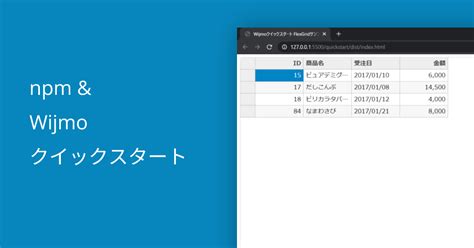 Wijmo利用ガイド Wijmo（ウィジモ） Developer Solutions〈開発支援ツール〉 メシウス株式会社