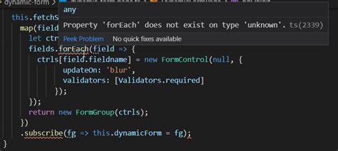 How To Create A Dynamic Reactive Form From Database Fields Ionic