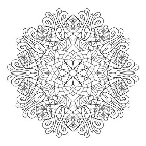 15 Flower Mandala Printable Coloring Page Etsy Artofit