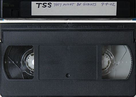 Vhs Tape Tss They Might Be Giants 09 09 2002 Adult Swim Free