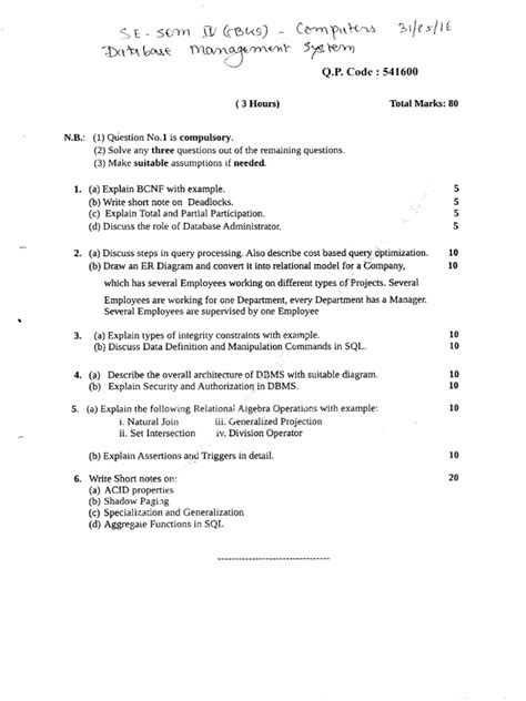 se comps sem4 dbms may16 pdf