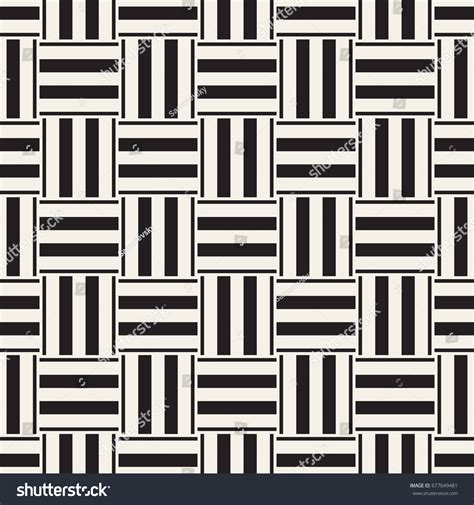 Crosshatch Vector Seamless Geometric Pattern Crossed Stock Vector Royalty Free 677649481