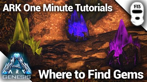 Where To Find Gems In Ark Genesis Easy Gem Locations Ark Survival