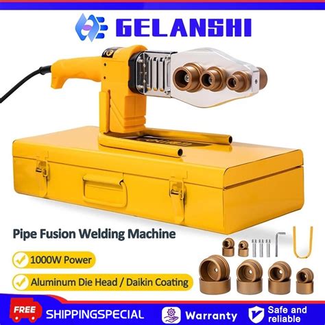 1000w Ppr Heater Fusion Machine Pipe Welding Machine Heavy Duty Pipe