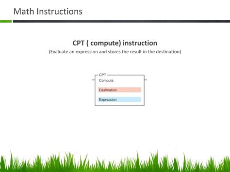 Data Manipulation And Math Instruction On Rslogix 500 Ppt