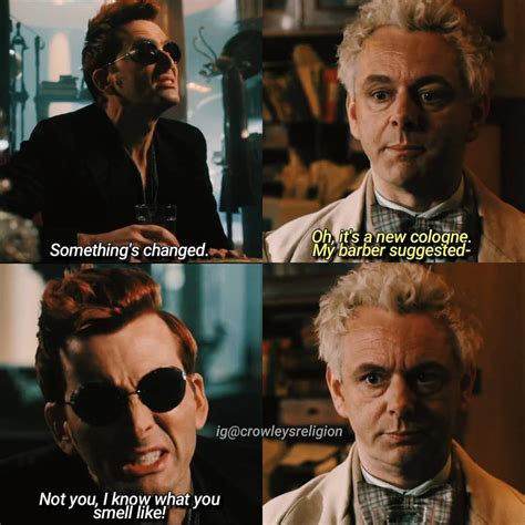 Good Omens Fanpage 🐬 On Instagram Do You Crowley Do You Really 😏