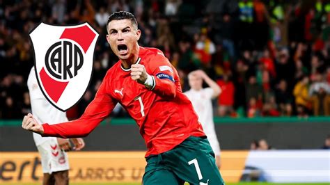 Mientras En River Sueñan Con Su Llegada Cristian Ronaldo Sigue