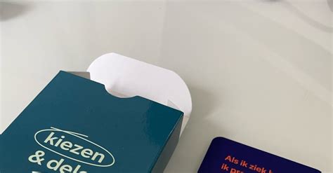 Kaartspel Kiezen And Delen