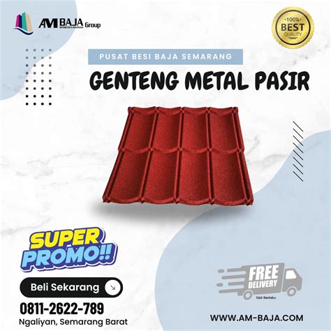 Apa Saja Kelebihan Dan Kekurangan Genteng Metal Pasir AM BAJA GROUP