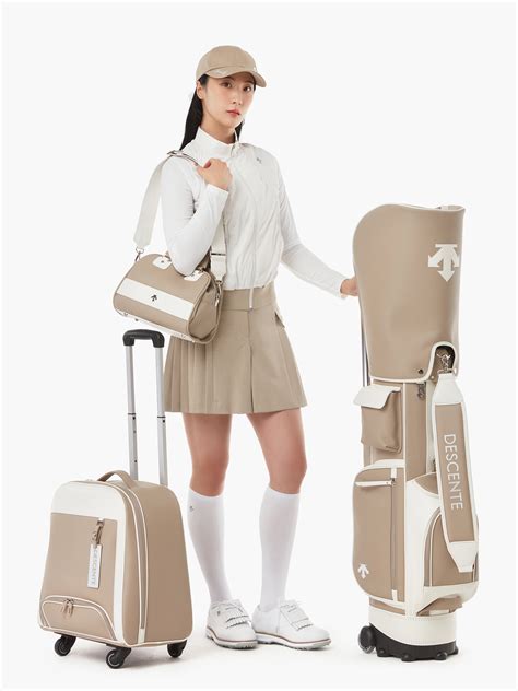 [descente Golf] 여성 라운드 휠 보스턴백