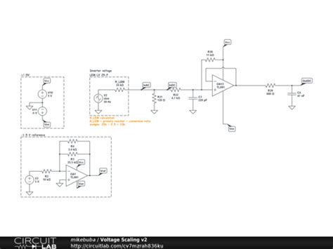 Voltage Scaling V CircuitLab