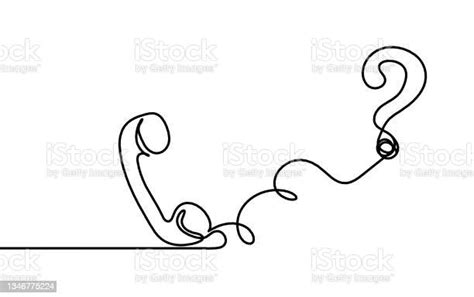 흰색 배경에 줄 그리기로 물음표와 추상 적손 개념에 대한 스톡 벡터 아트 및 기타 이미지 개념 고객 서비스 담당자 물음표