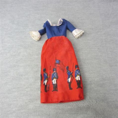 Barbie Bicentennial Best Buy Patriotic Dress Red White Blue Ebay