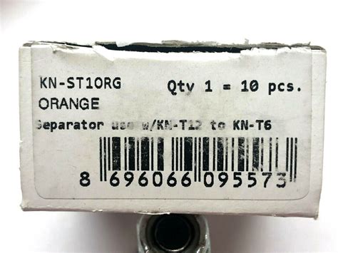 Kn St1org Konnect It Kn St1org Terminal Block Separator Orange Lot Of 30