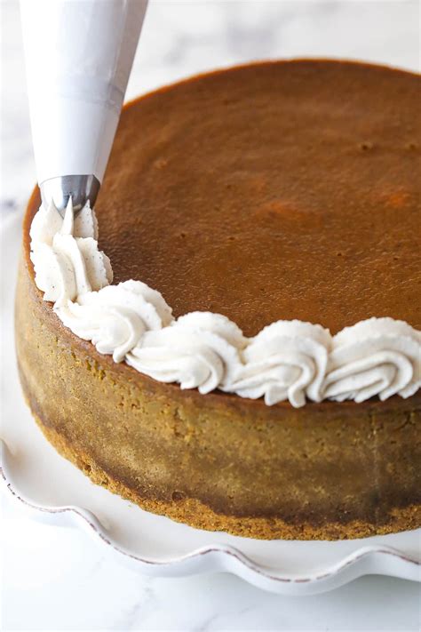 Pumpkin Pie Cheesecake Life Love And Sugar