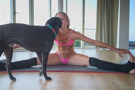 Bikini Model Alex Wai Enhanced Sexy Yoga Lesson Part 2 0454 Topaz