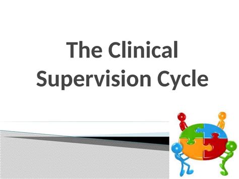 The Clinical Supervision Cycle Use By Master Teacher Pptx