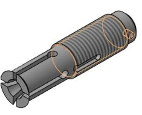 Buy Drawing And 3d Model Of Part 11002 Collet