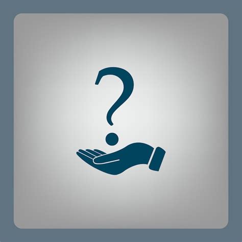 Premium Vector Questions And Answers Symbol Vector Illustration On