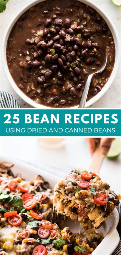 25 Easy Bean Recipes You Can Make With Canned Or Dried Beans Bean