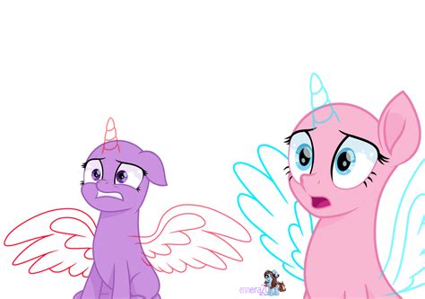 Twilight And Pinkie Pie Shocked Base By Enneira20 On Deviantart